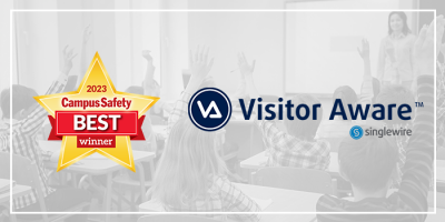 Visitor Aware Wins 2023 Campus Safety BEST Award