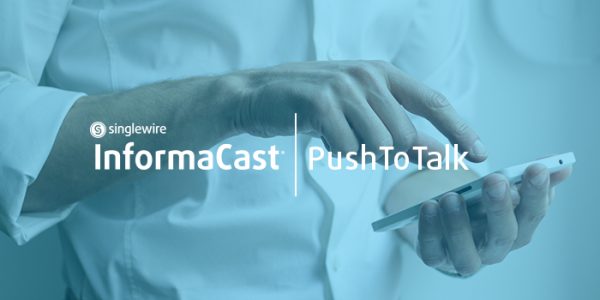 Demonstration of InformaCast's PushToTalk Feature - Singlewire Software