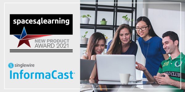 Singlewire Software Wins 2021 Spaces4Learning Awards