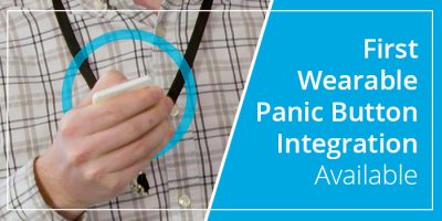 First Wearable Panic Button Integration Available